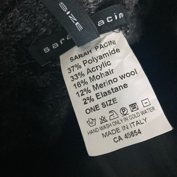 Sarah Pacini | Sweaters | Nwot Sarah Pacini Wool And Mohair Gray Knit ...